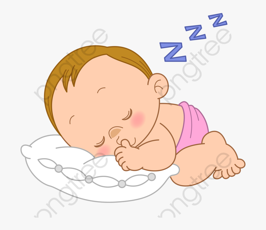 Transparent Sleep In Clipart - Cartoon Transparent Baby Png, Png ...