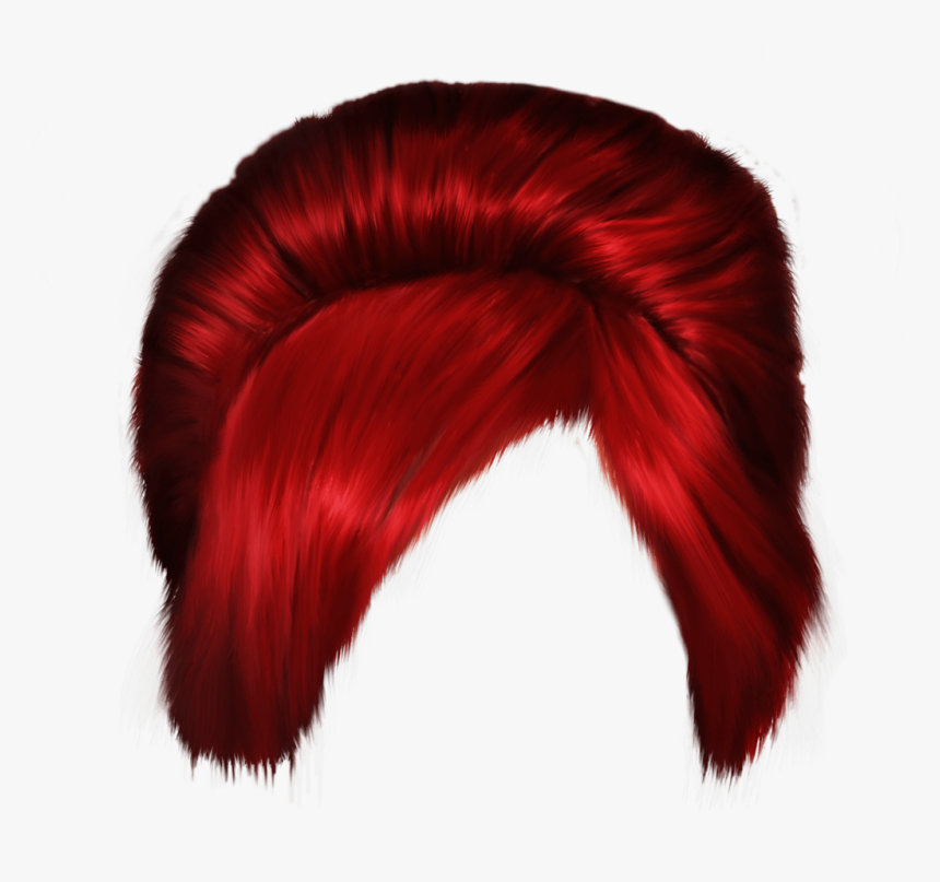 Red Hair Wig Clipart