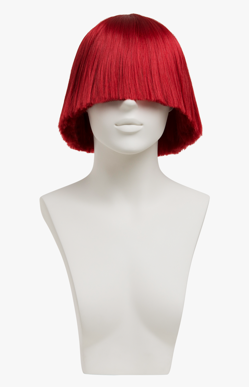 Transparent Red Wig Png - Lace Wig, Png Download , Transparent Png ...