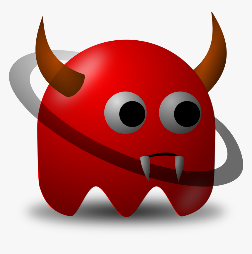 Web Demon Clip Arts - Pacman Ghost Blue, HD Png Download , Transparent ...