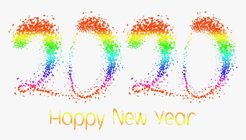 Happy New Year 2020 Clipart, HD Png Download , Transparent Png Image ...