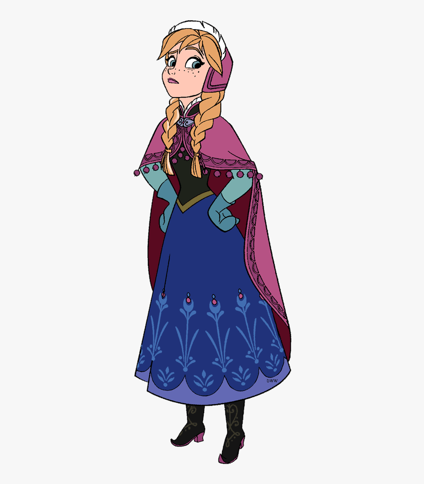 Frozen Anna Clip Art