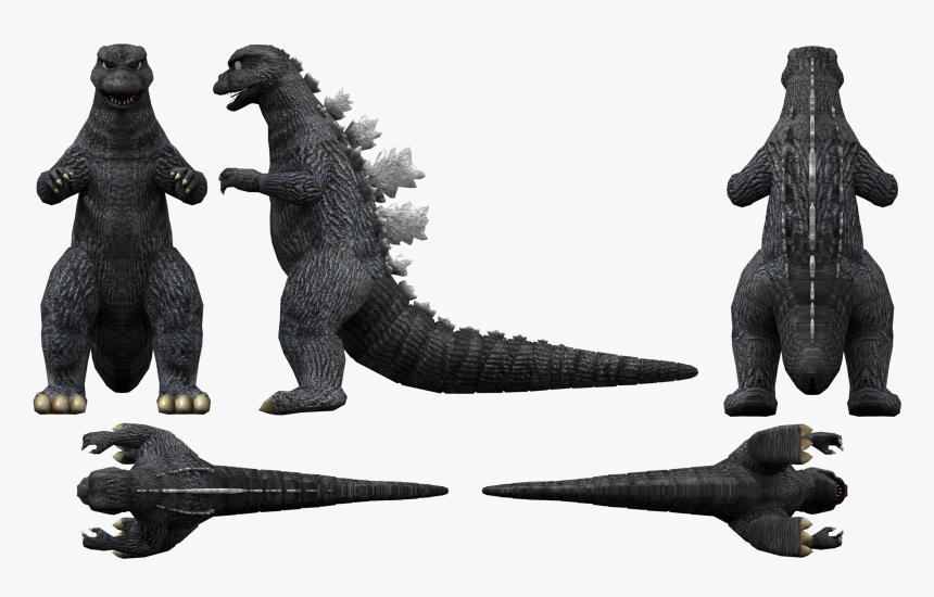 Godzilla 1964 Png - Godzilla Vs Megalon Toys, Transparent Png ...