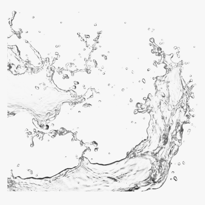 Wave Splash Drawing