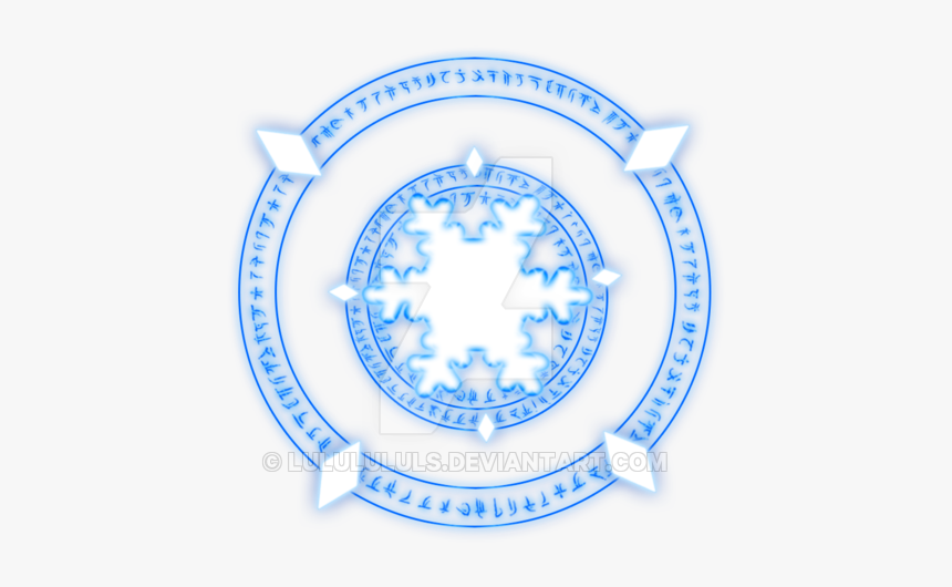 Ice Circle Png - Ice Magic Circle Png, Transparent Png , Transparent ...