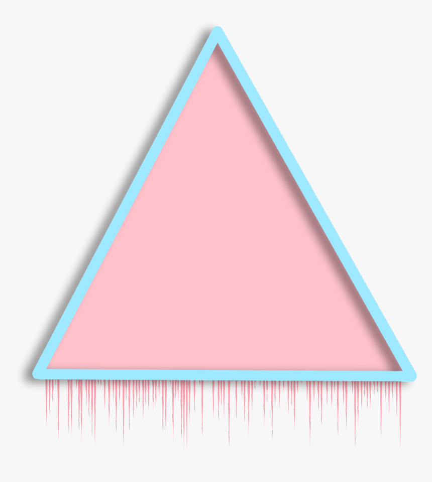 Neon Triangle Blue Png, Transparent Png , Transparent Png Image - PNGitem