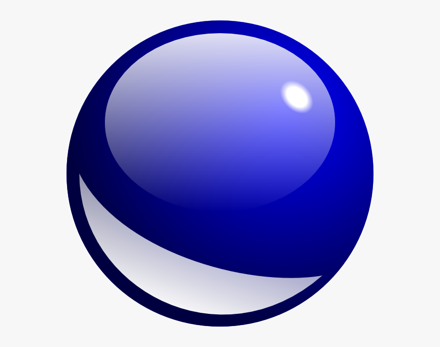 Clip Royalty Free Library Transparent Sphere Shiny - 2d Blue Ball Png ...