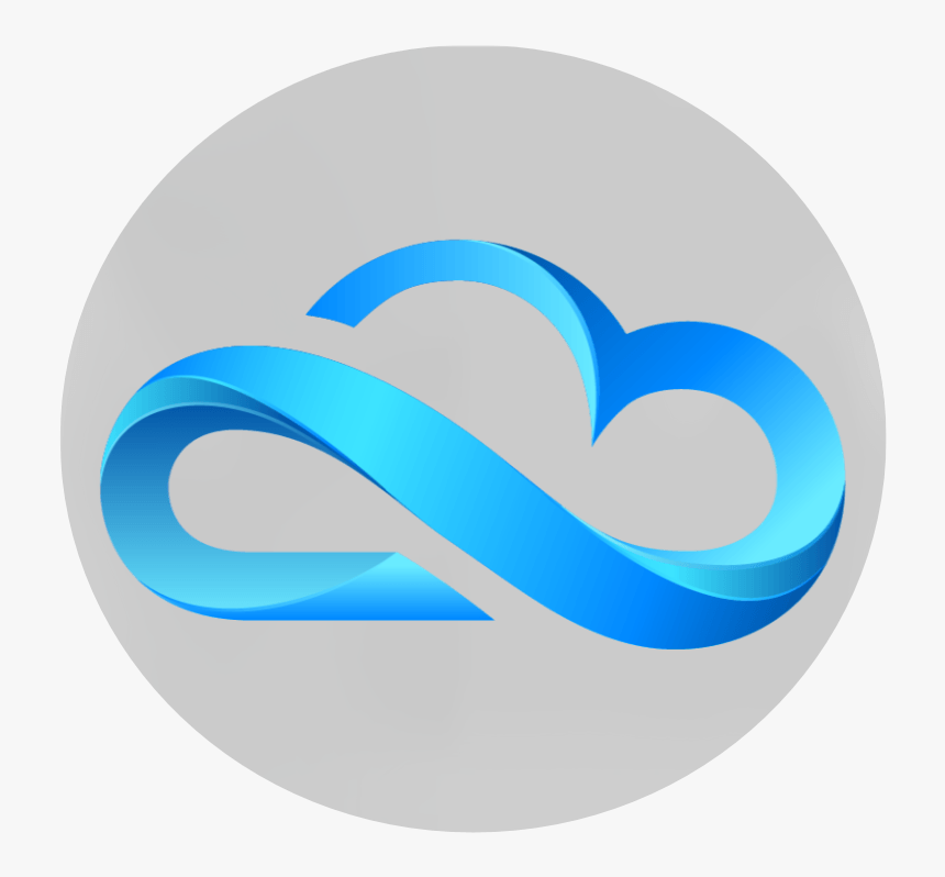 Blue Cloud - Graphic Design, HD Png Download , Transparent Png Image ...