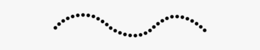 Curved Dotted Line Png