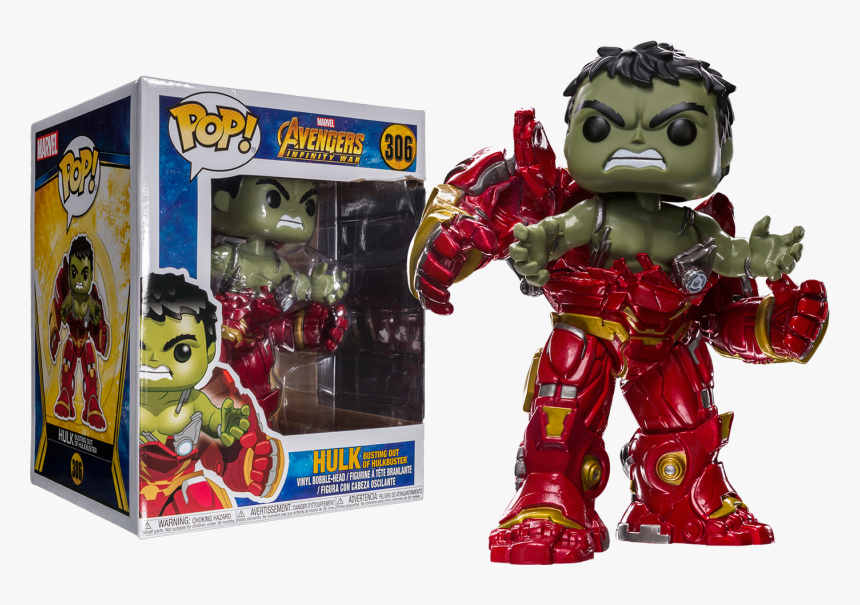 Infinity War Hulk Busting Out Of Hulkbuster 6” Super - Hulk Busting Out ...