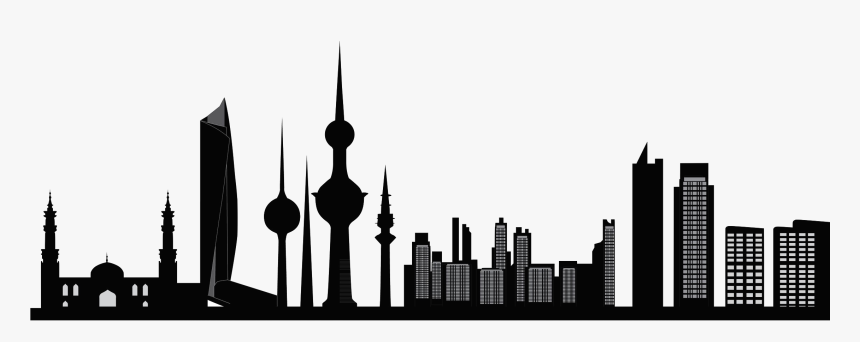 Thumb Image - Kuwait City Skyline Silhouette, HD Png Download ...