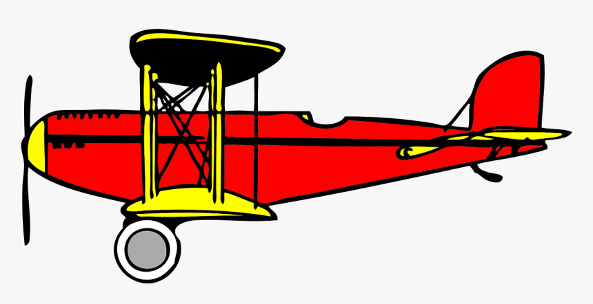 Biplane Oldtimer Nostalgic Free Picture - Wright Brothers Plane Cartoon ...