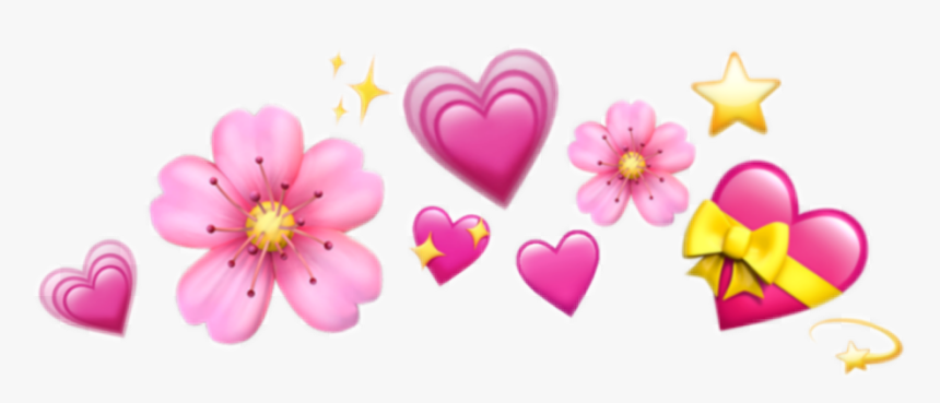 Heart Emoji Crown Png , Png Download - Heart Emoji Crown Transparent ...