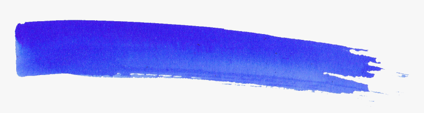 Ink Brush Stroke Png Blue, Transparent Png , Transparent Png Image ...