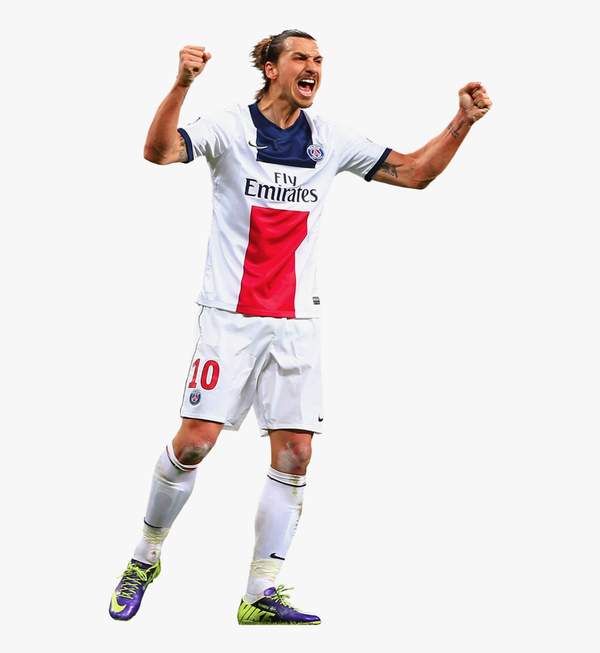 Zlatan Ibrahimovic render - Soccer Player, HD Png Download ...