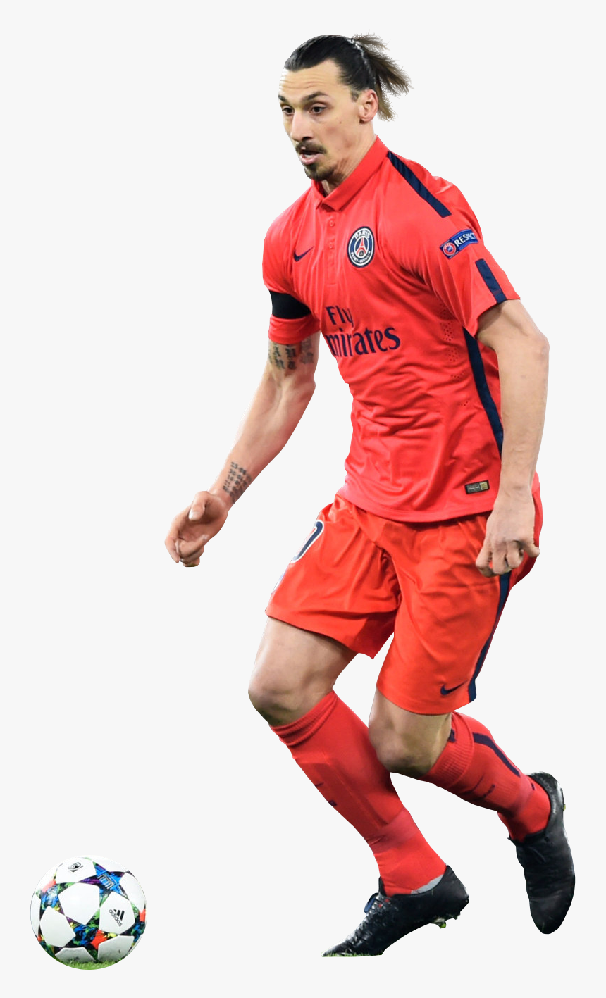 Zlatan Ibrahimovic render - Kick Up A Soccer Ball, HD Png Download ...