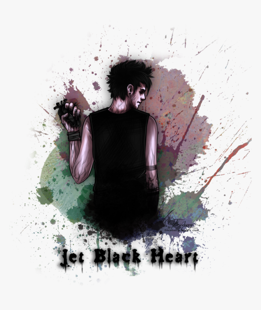 Michael Clifford Black Heart, HD Png Download , Transparent Png Image ...