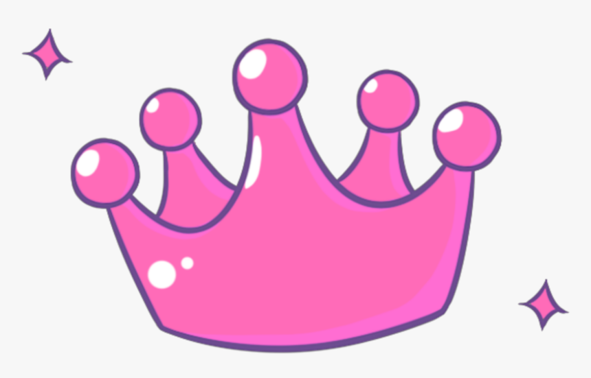 Crown Pink - Pink Crown, HD Png Download , Transparent Png Image - PNGitem