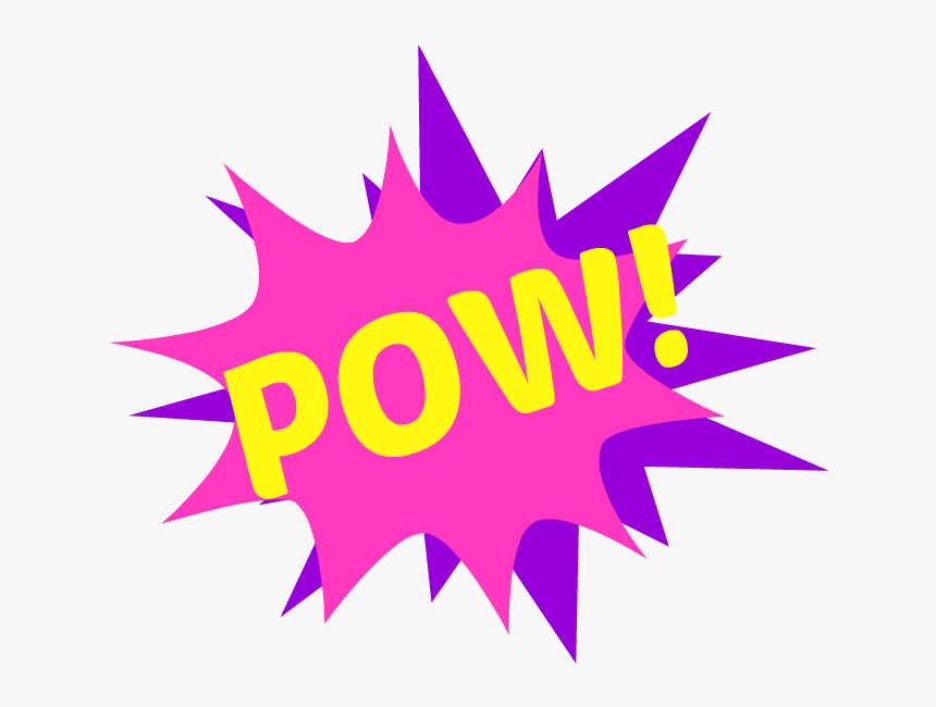 Pow - Graphic Design, HD Png Download , Transparent Png Image - PNGitem
