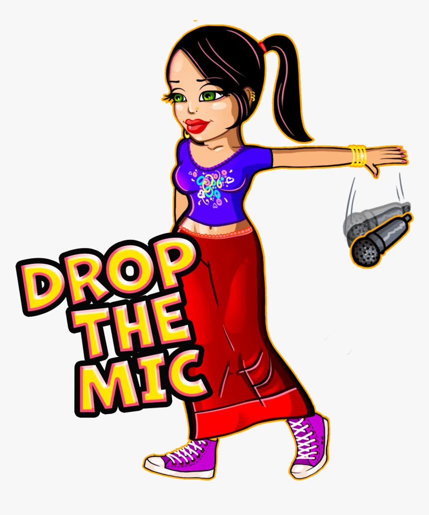 Drop The Mike Clip Art, HD Png Download , Transparent Png Image - PNGitem
