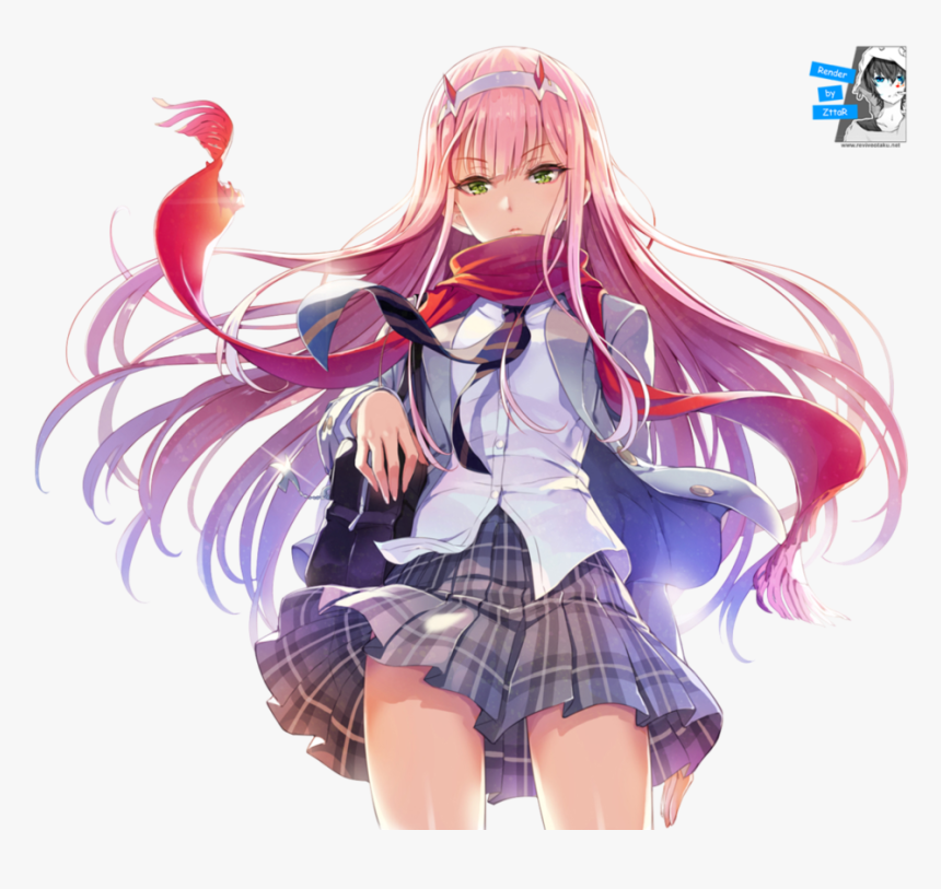 Darling In The Franxx Zero Two Render, HD Png Download , Transparent ...