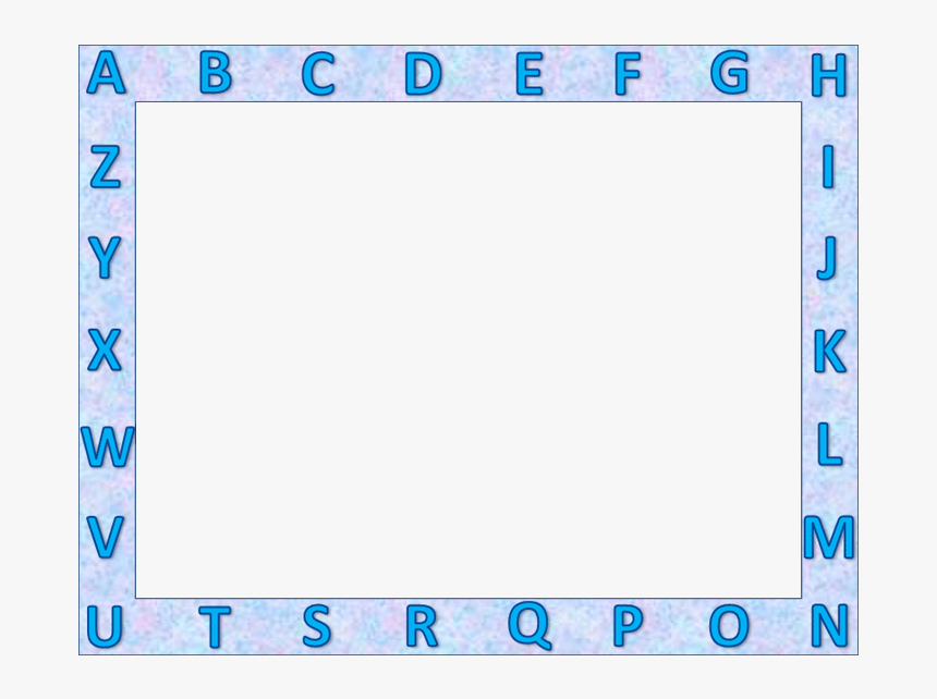 Alphabet Border