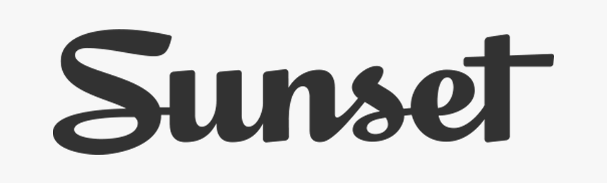 Sunset - Calligraphy, HD Png Download , Transparent Png Image - PNGitem