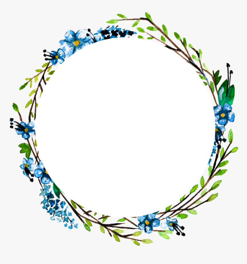 Floral Wreath Vector Png, Transparent Png , Transparent Png Image - PNGitem