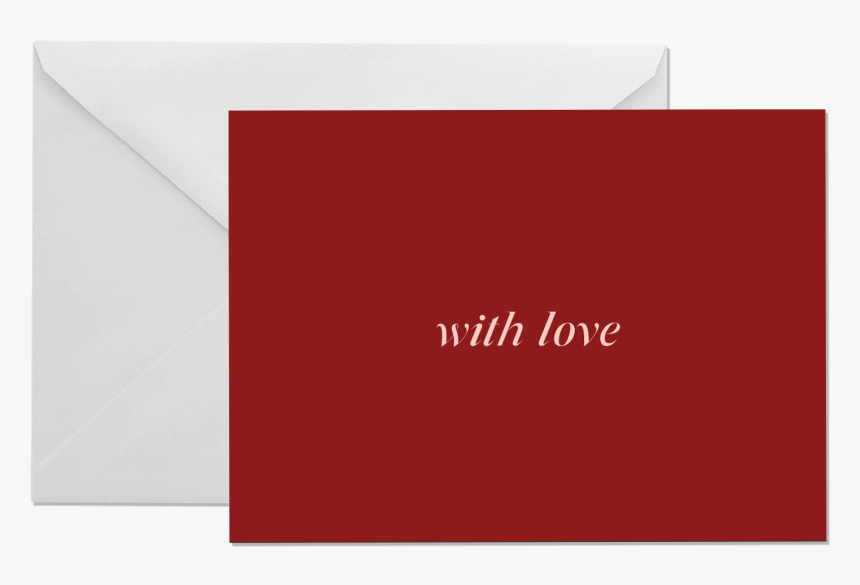 With Love Greeting Card, HD Png Download , Transparent Png Image - PNGitem