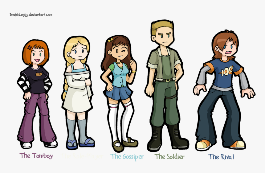 Clip Art Teh Stream Characters By - Background Characters, HD Png ...