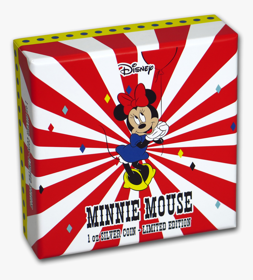 2019 1 Oz Silver Proof Coin Mickey Mouse - Graphic Design, HD Png ...