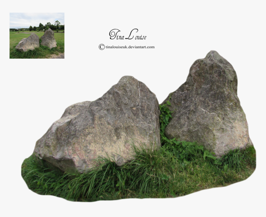 Stones And Rocks Png Download - Rocks With Grass Png, Transparent Png ...