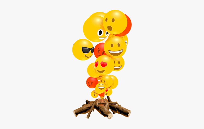 Emoji Clipart Animation - Campfire Emoji, HD Png Download , Transparent ...