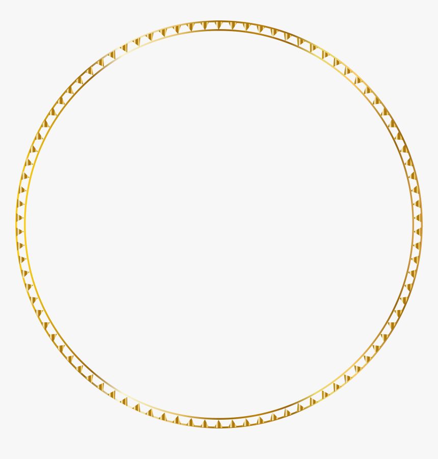 Circle Border Design Png