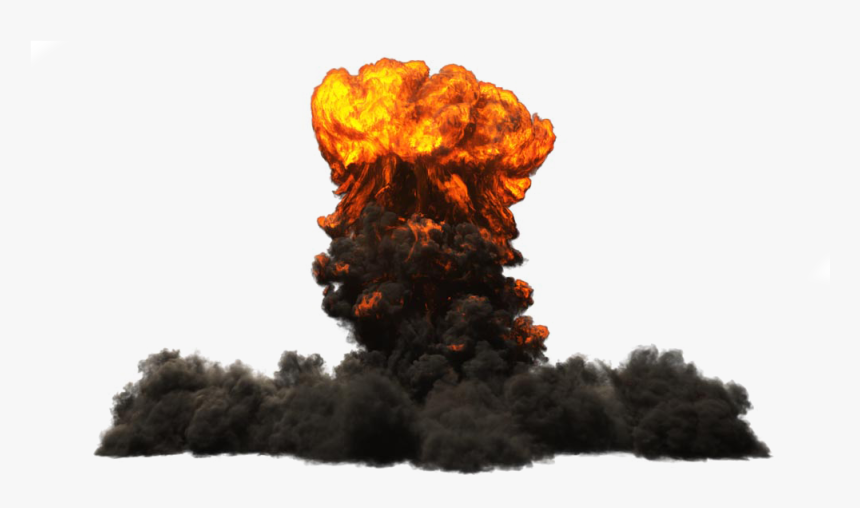 Nuclear Mushroom Cloud Explosion Clipart