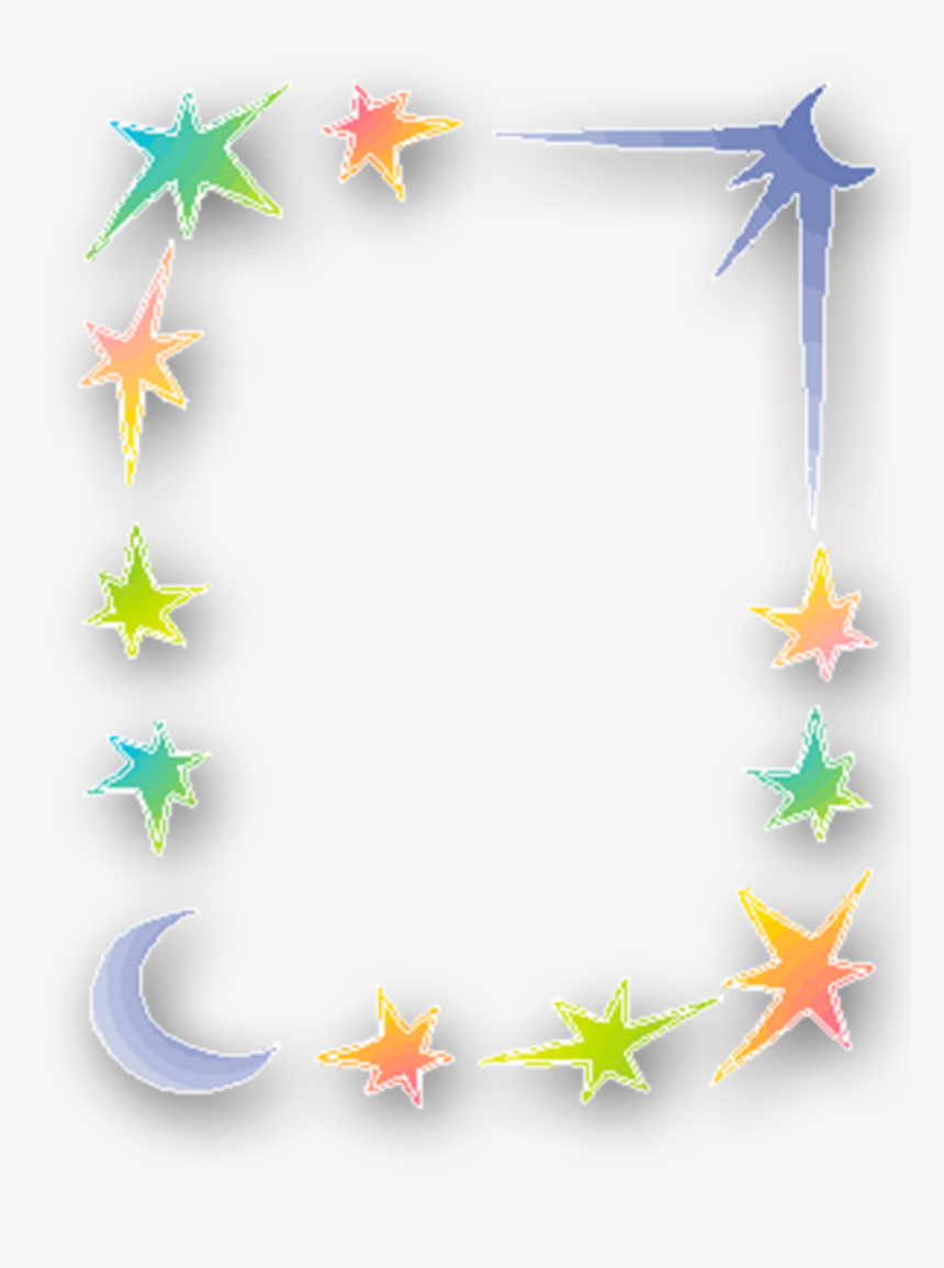Moon And Stars Border