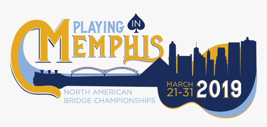 Playing Cards Clipart Duplicate Bridge - Memphis Bridge Logo, HD Png ...