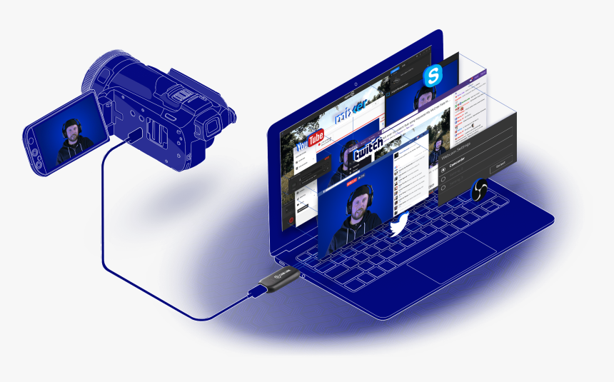 Hdmi Usb Cam Link, HD Png Download , Transparent Png Image - PNGitem