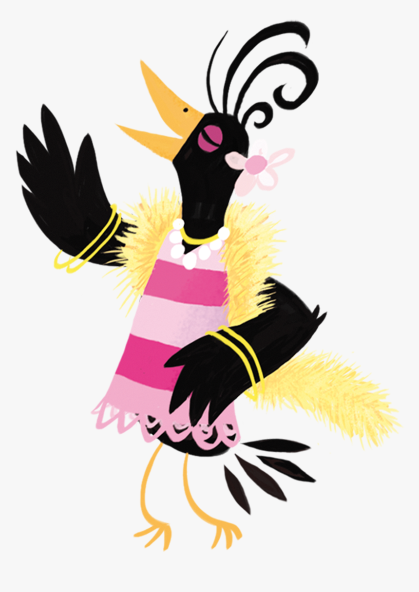 Dancing Bird Png - Illustration, Transparent Png , Transparent Png ...