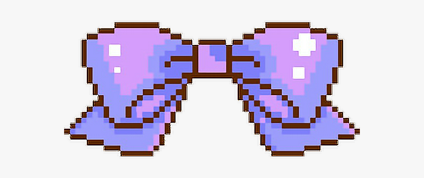 Kawaii Pixel Bow, HD Png Download , Transparent Png Image - PNGitem