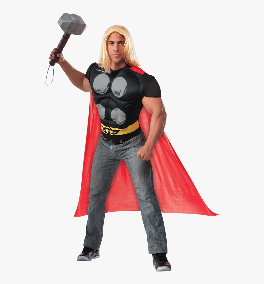 Thor Cape Png - Thor Costume Mens, Transparent Png , Transparent Png ...
