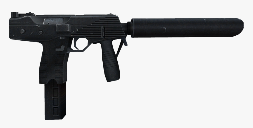 Pistol Png Silenced - Cs 1.6 Silenced Smg, Transparent Png ...