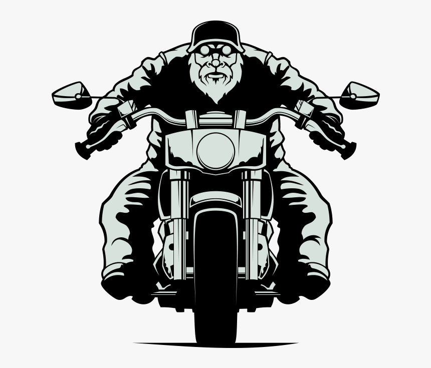 Biker Vector, HD Png Download , Transparent Png Image - PNGitem