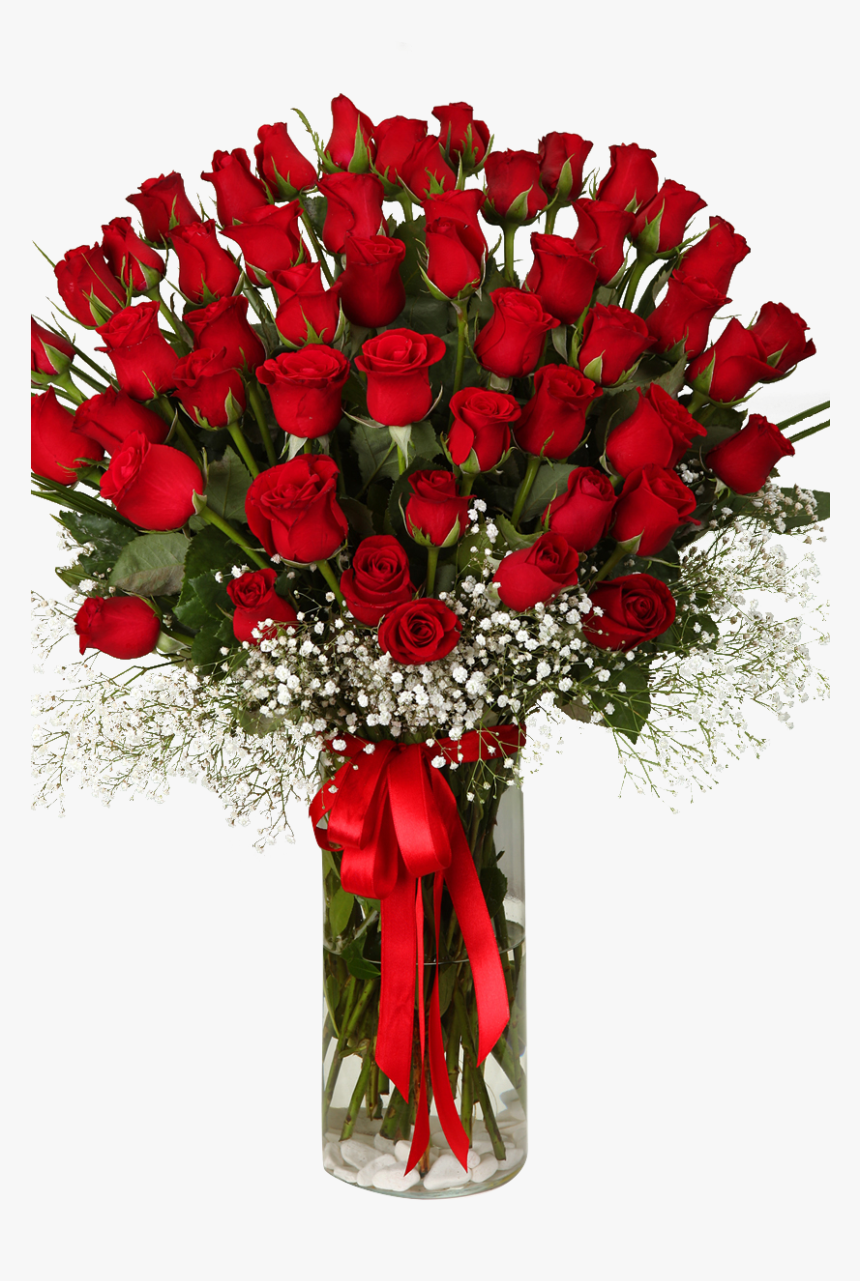 Bouquet De Rose Rouge, HD Png Download , Transparent Png Image - PNGitem