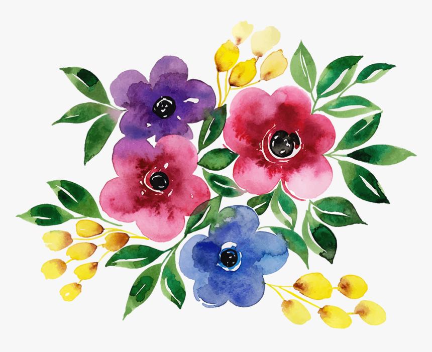 Png Flower Bunch, Transparent Png , Transparent Png Image - PNGitem