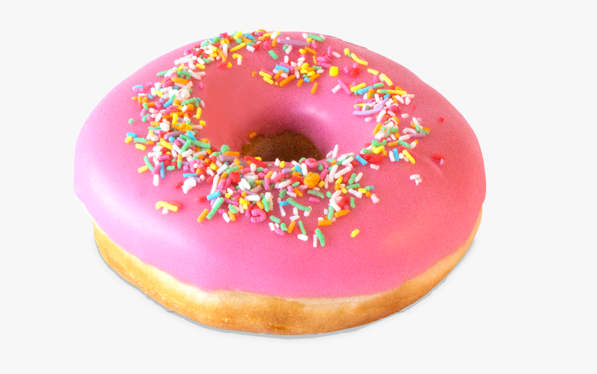 Pink Sprinkle Donut Png, Transparent Png , Transparent Png Image - PNGitem