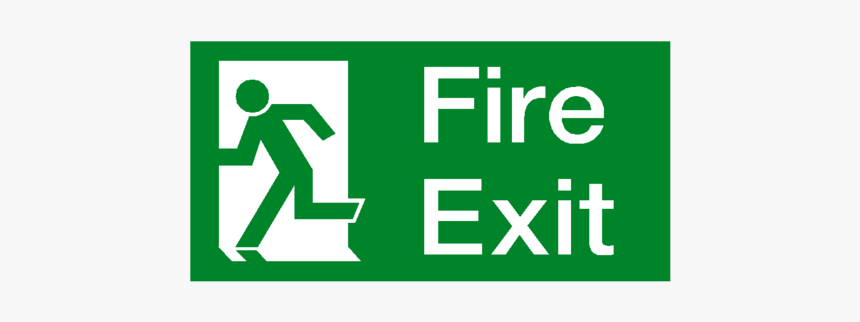 Png Labels Signs - Emergency Exit Signage No Background, Transparent ...