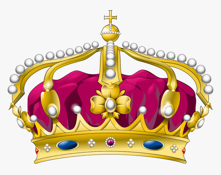 Royal Crown Curved - Queen Crown No Background, HD Png Download ...