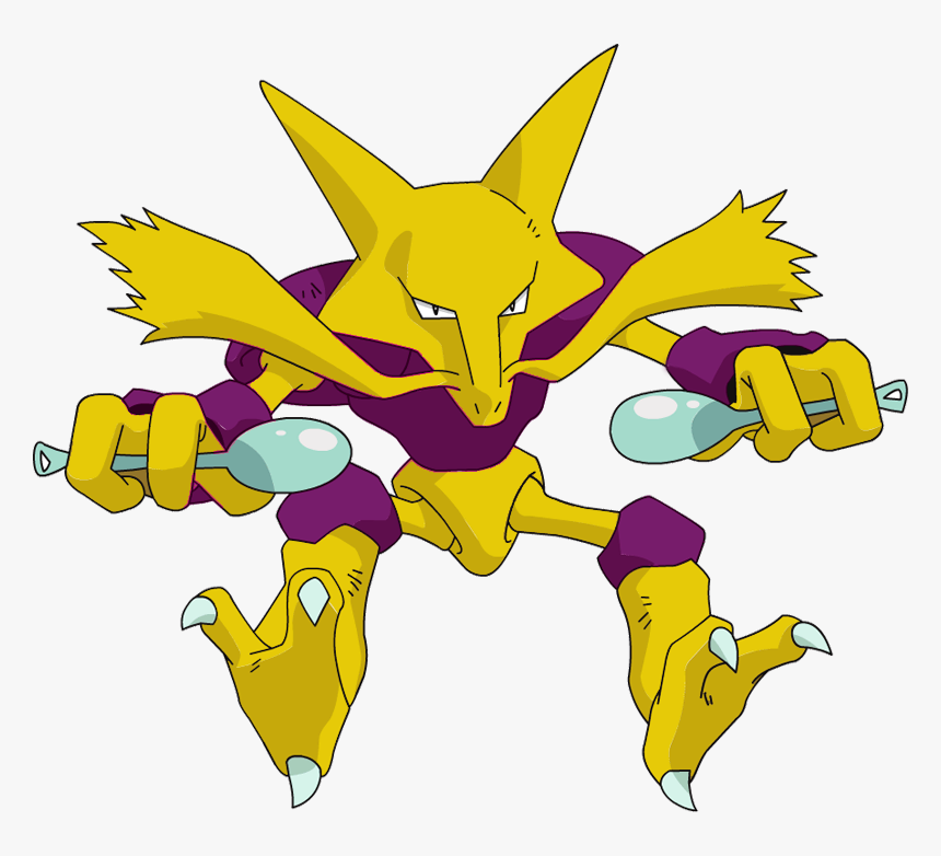 Pokéfanon - Pokemon Alakazam Png, Transparent Png , Transparent Png ...