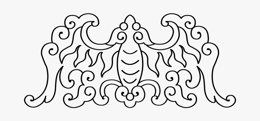 Chinese Bat Pattern, HD Png Download , Transparent Png Image - PNGitem